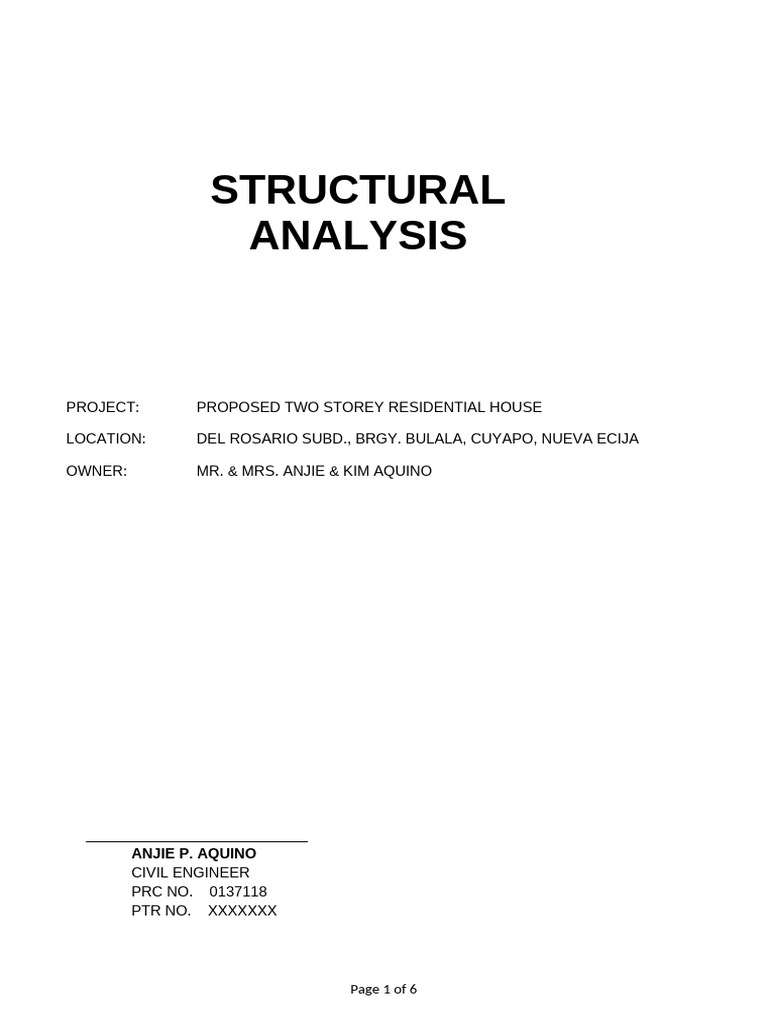 STRUCTURAL DESIGN | PDF | Civil Engineering | Structural Engineering