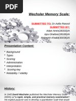 Sample Neuropsychological Report | PDF | Wechsler Adult Intelligence Scale | Cognitive Science