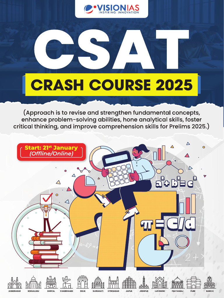b587b Csat Crash Course 2025 | PDF