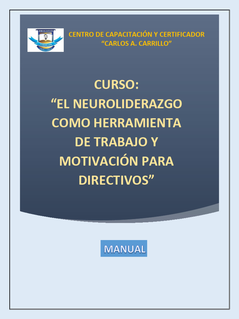 TAB Mód 1. El neuroliderazgo como herramienta de trabajo y motivación para directivos | PDF ...