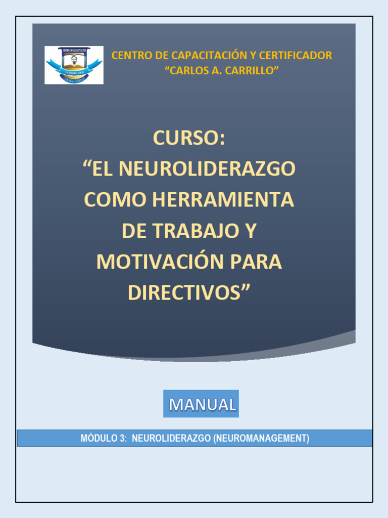 TAB Mód 3 El Neuroliderazgo Como Herramienta de Trabajo y Motivación ...