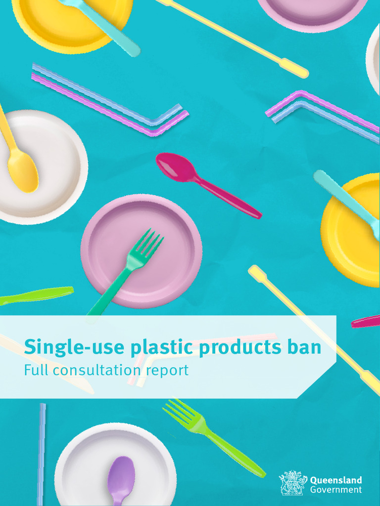 Single Use Plastics Consultation Report | PDF | Plastic | Pollution