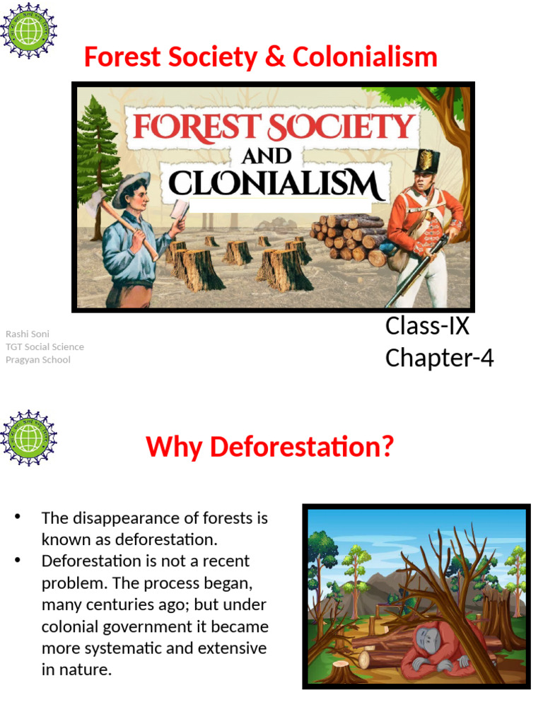 Chapter 4- Forest Society & Colonialism | PDF | Deforestation | Colonialism