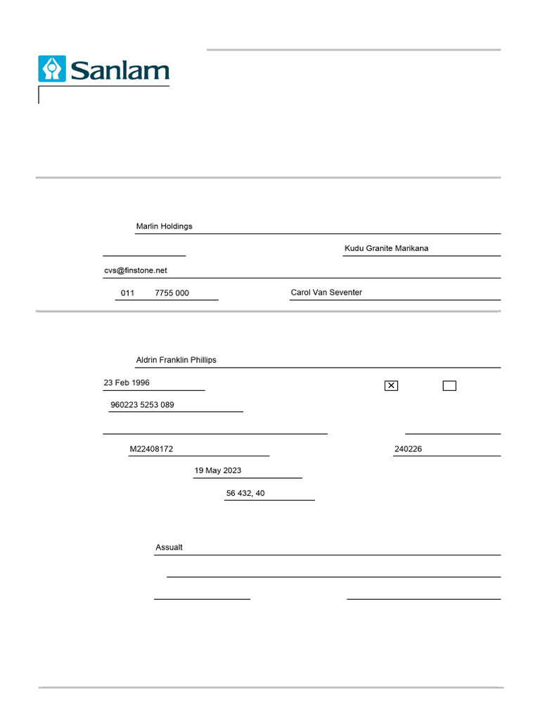 HRD026_ Notification Form | PDF