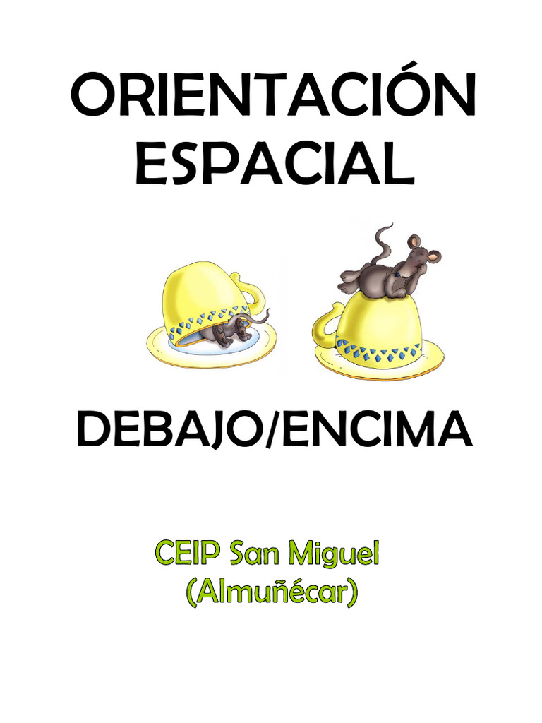 Orientacion Espacial Arriba Abajo | PDF