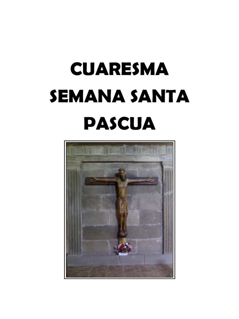 Cuaresma, Semana Santa, Pascua | PDF