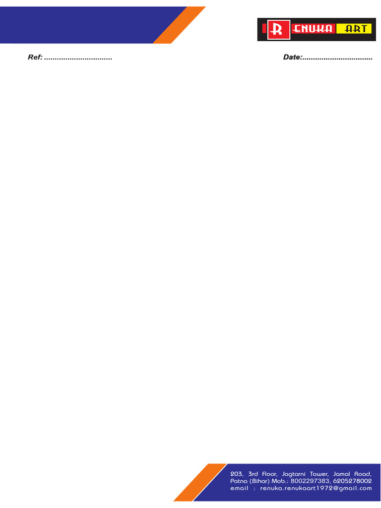 RENUKA Add Latter Head | PDF