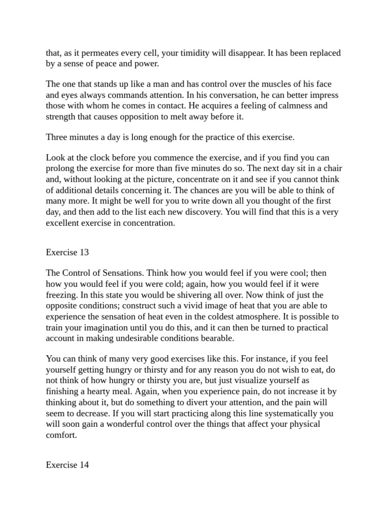The Power of Concentration Part48 | PDF