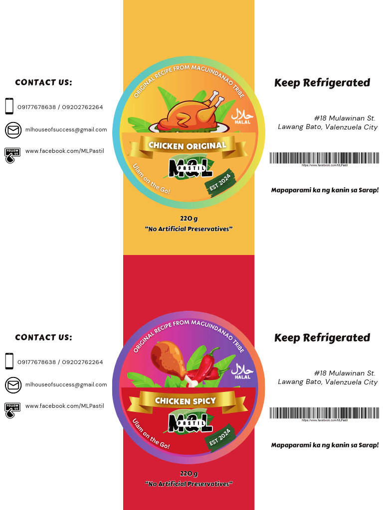 Jar_Label | PDF | Food Preservation | Food Science