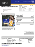 Globe Internet Bill Statement 2024 | PDF | Banks | Value Added Tax