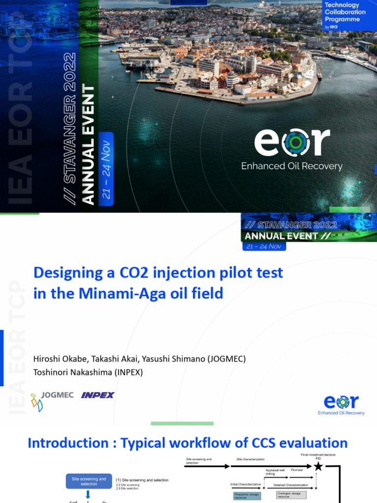 CO2 Injection Pilot Test in Minami-Aga | PDF | Petroleum Reservoir ...
