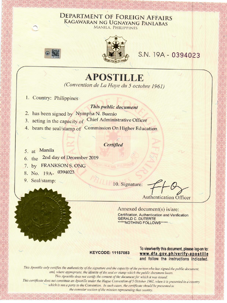 Certification | PDF