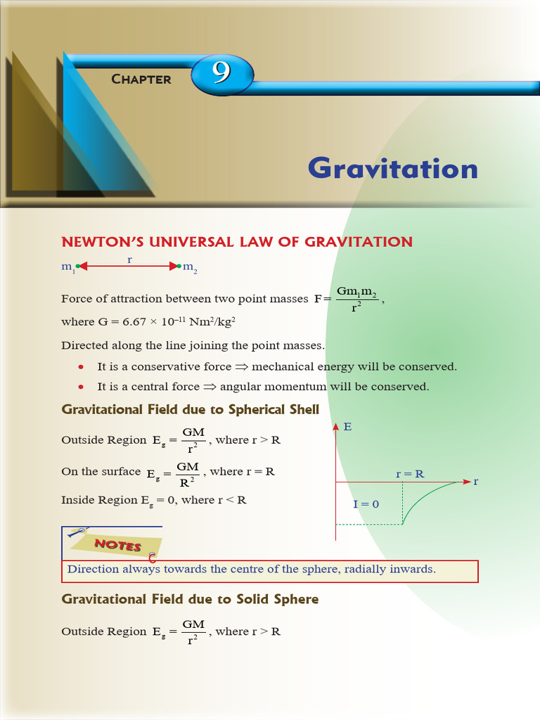 Gravitation (Physics) | PDF | Force | Theoretical Physics