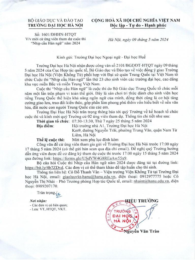 1601 Moi Cu Ung Vien Tham Du Cuoc Thi Nhip Cau Han Ngu 2024 0001 | PDF