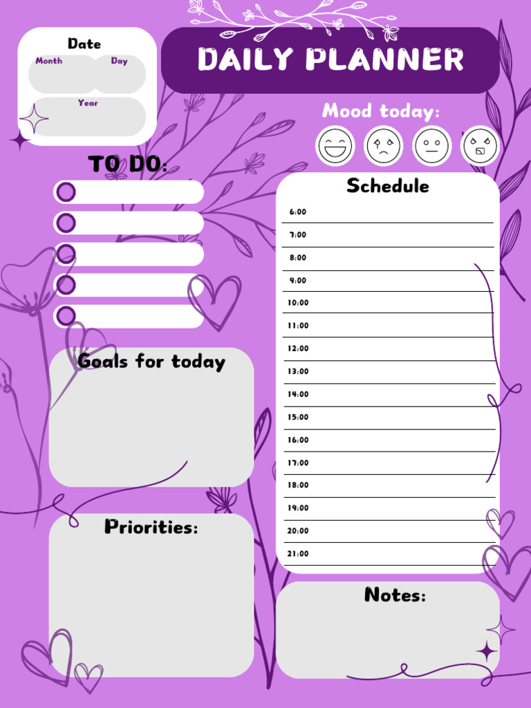 Planner(Purple) | PDF