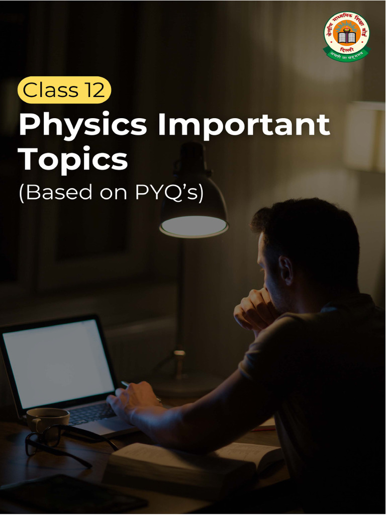 Physics Important Topics | PDF