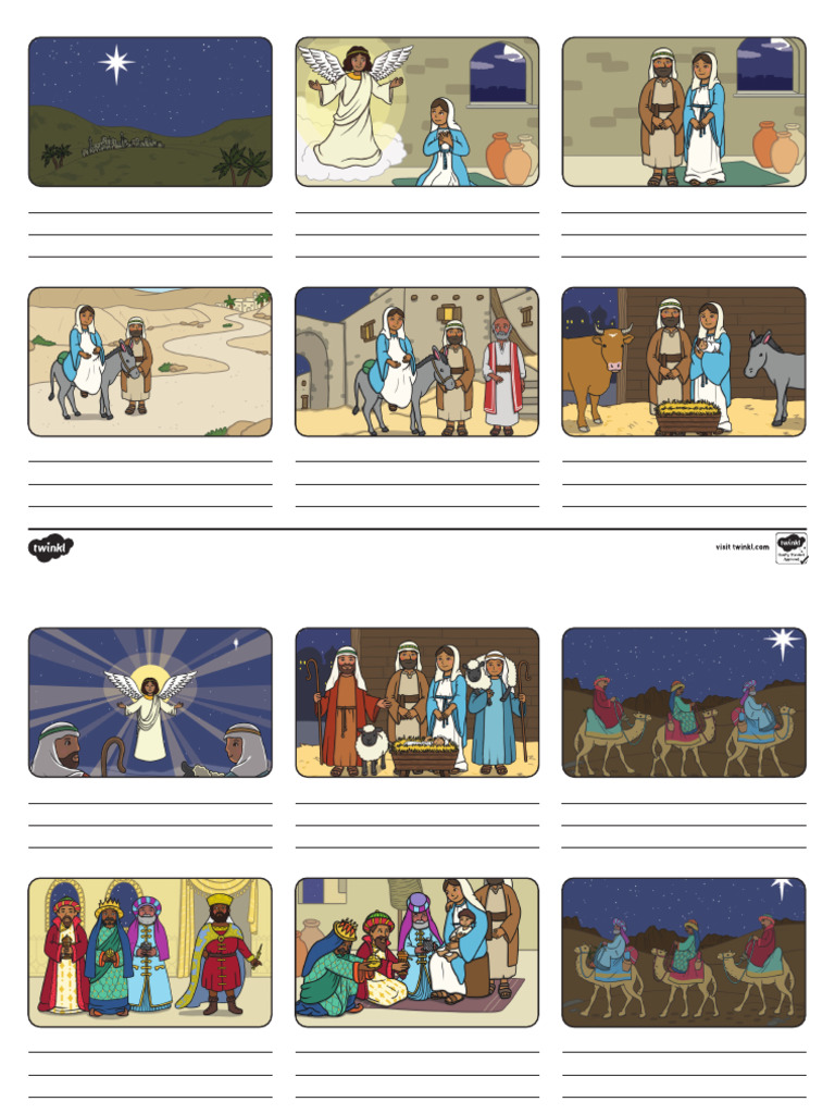 T T 2566827 Nativity Storyboard Template - Ver - 3 4 | PDF