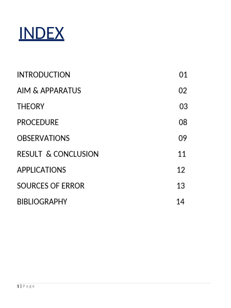 Physics Final Project Class Xii | PDF | Electrical Resistance And ...