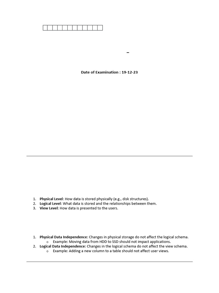 DBMS 02 | PDF | Database Index | Databases DBMS 02 | PDF | Database Index | Databases