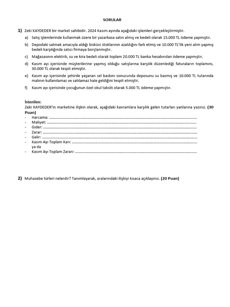 Ara-Sinav 14 11 2024 | PDF