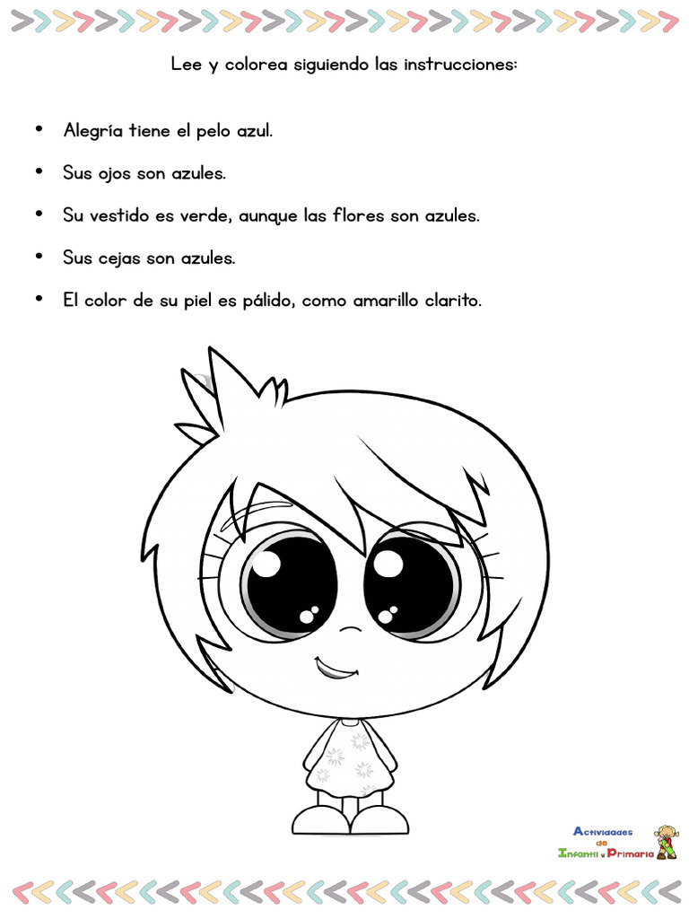 instrucciones-colorear-personajes-inside-out | PDF