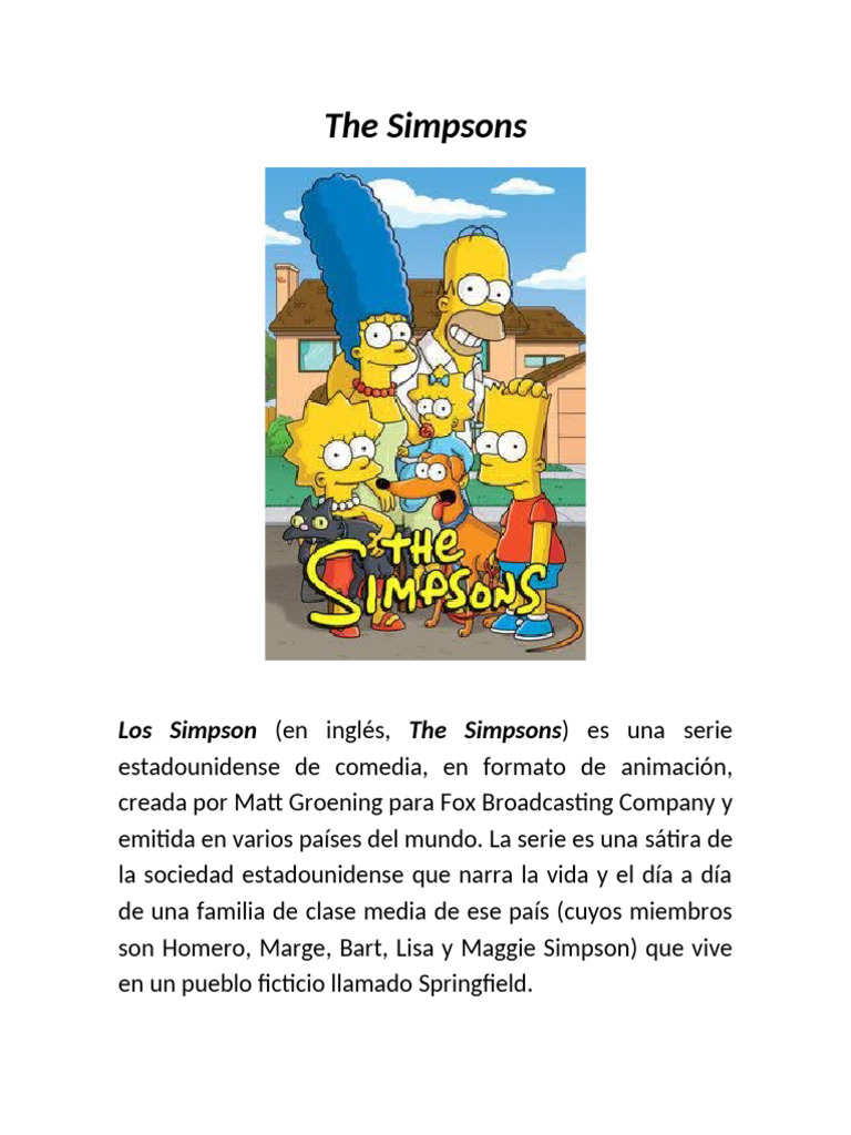 The Simpsons | PDF