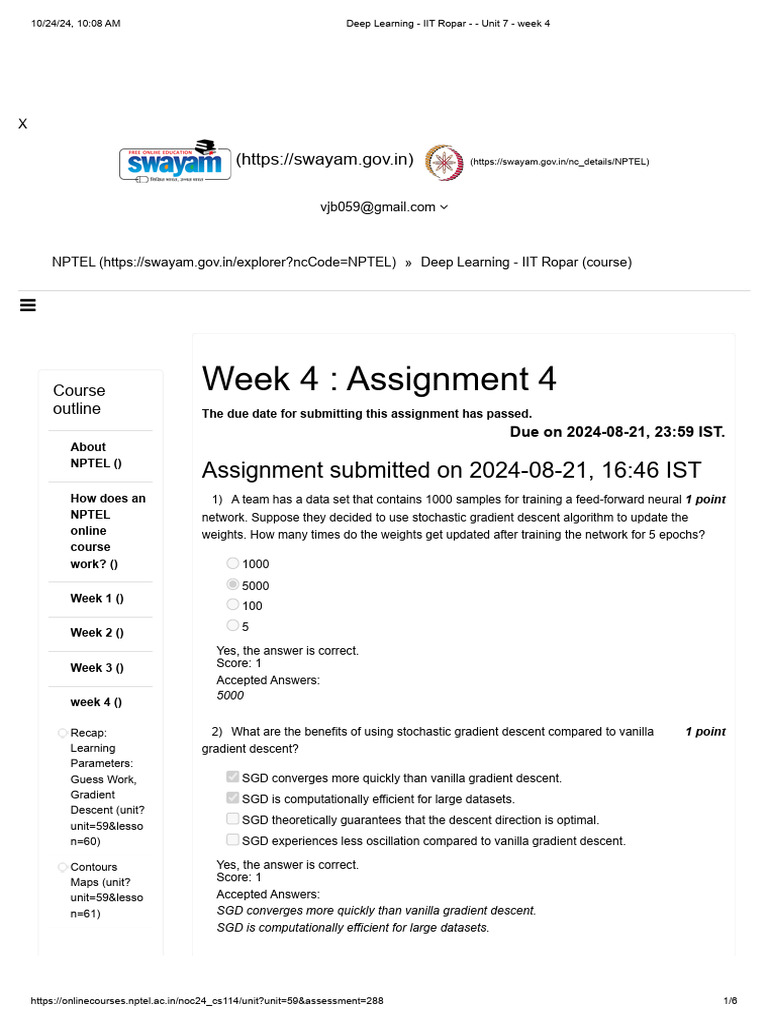 Deep Learning Week 4 Pdf Artificial Intelligence Algorithms