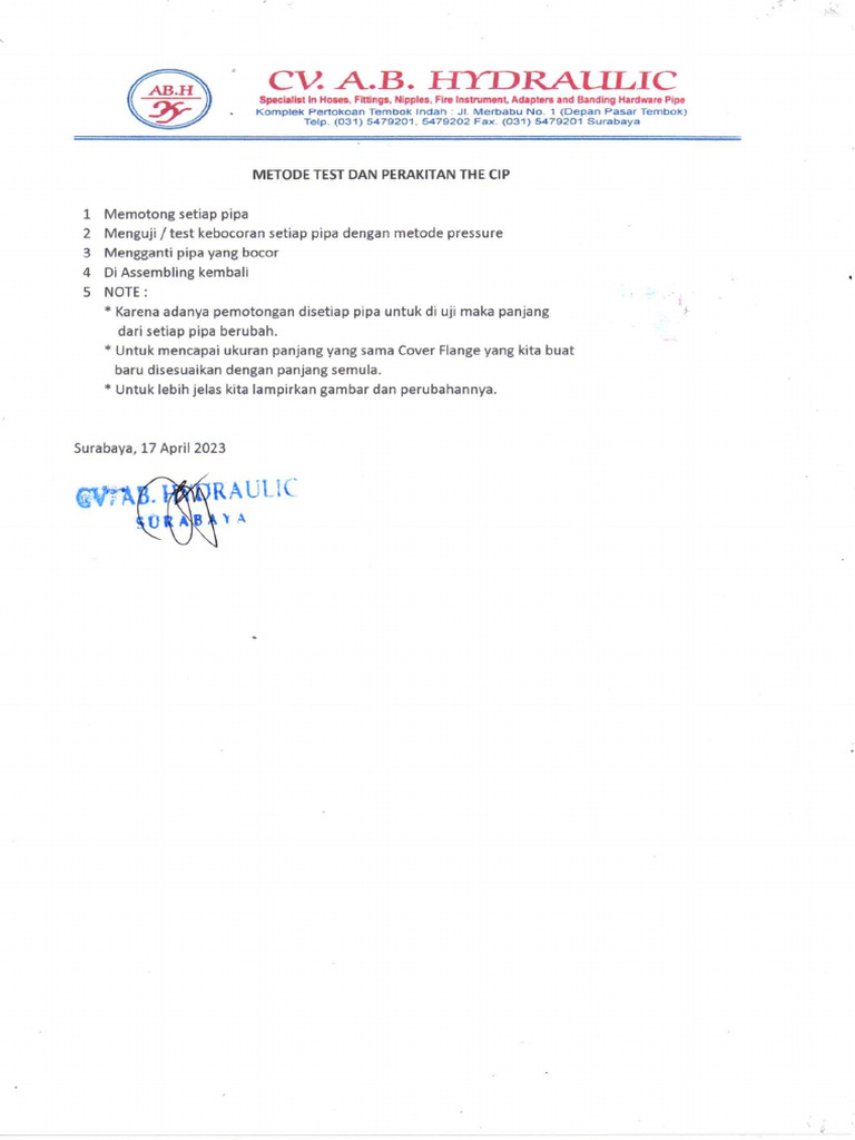 Metode Test Dan Perakitan | PDF