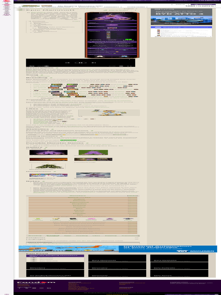 Epic Mammott My Singing Monsters Wiki Fandom 2 | PDF