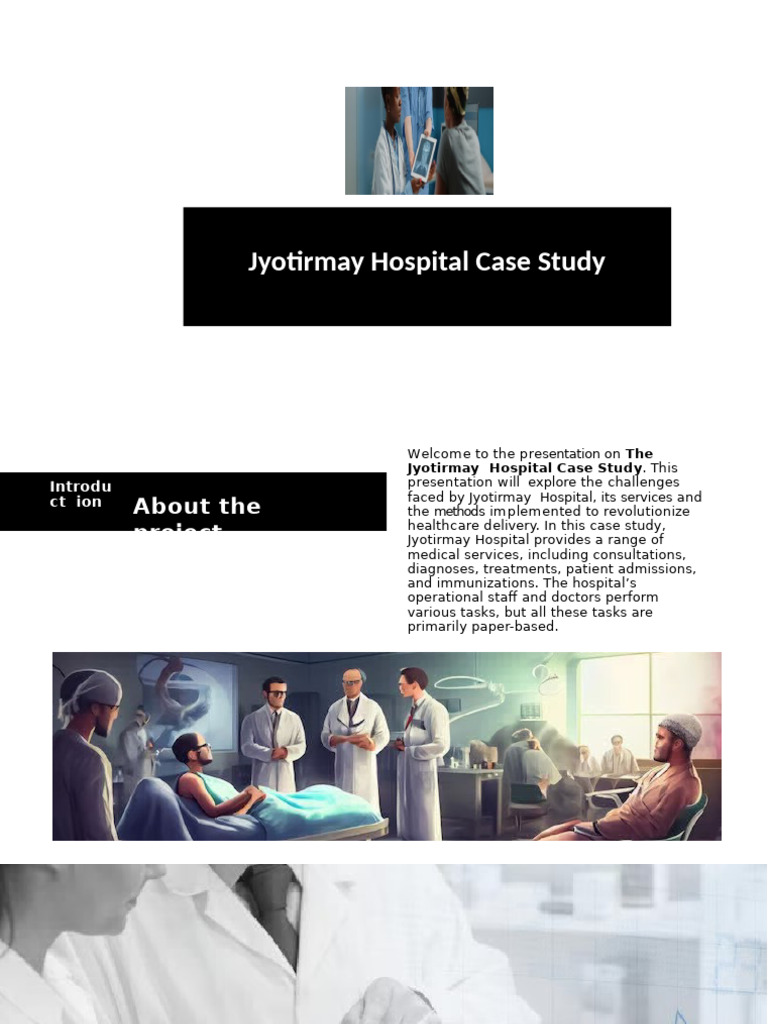 Wepik Transforming Healthcare the Jyotirmay Hospital Case Study Challenges Functions and ...