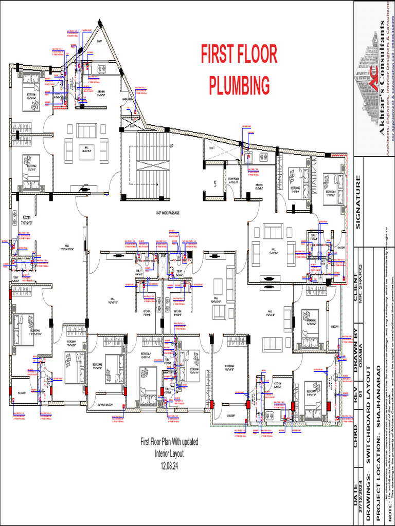 R SWITCHBOARD LAYOUT (1) | PDF | Tap (Valve) | Domestic Implements
