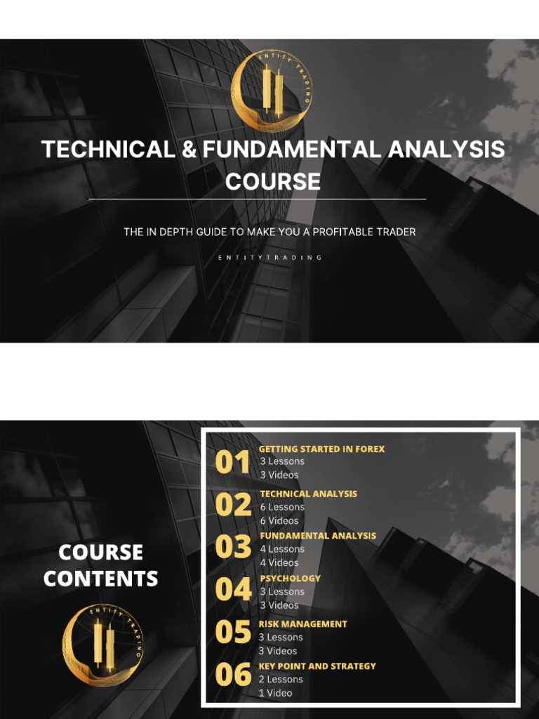 Technical Fundamental Analysis Course Module 1 | PDF