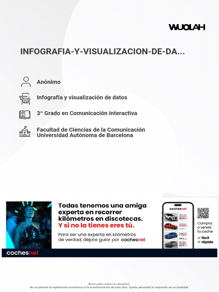 wuolah-free-INFOGRAFIA-Y-VISUALIZACION-DE-DATOS | PDF | Infografia ...