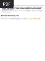 Seshachalam Biosphere Reserve Overview | PDF