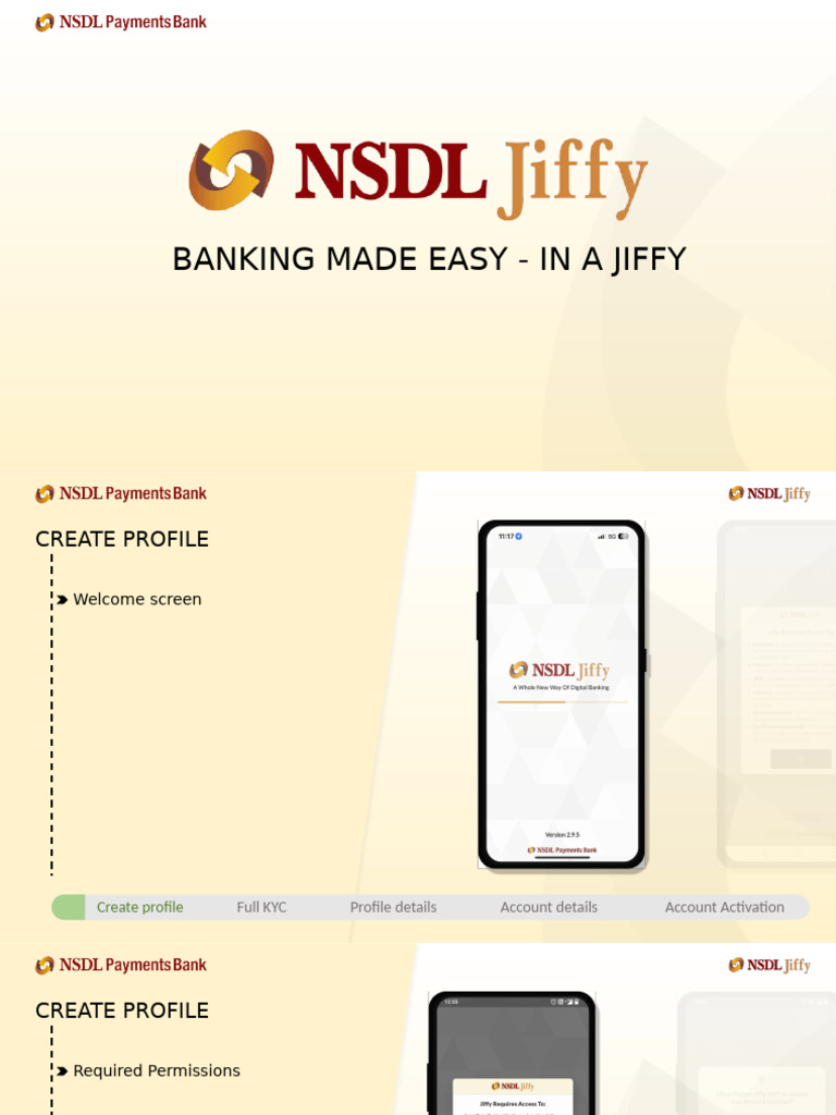 JIFFY- ACCOUNT OPENING JOURNEY | PDF | Computing