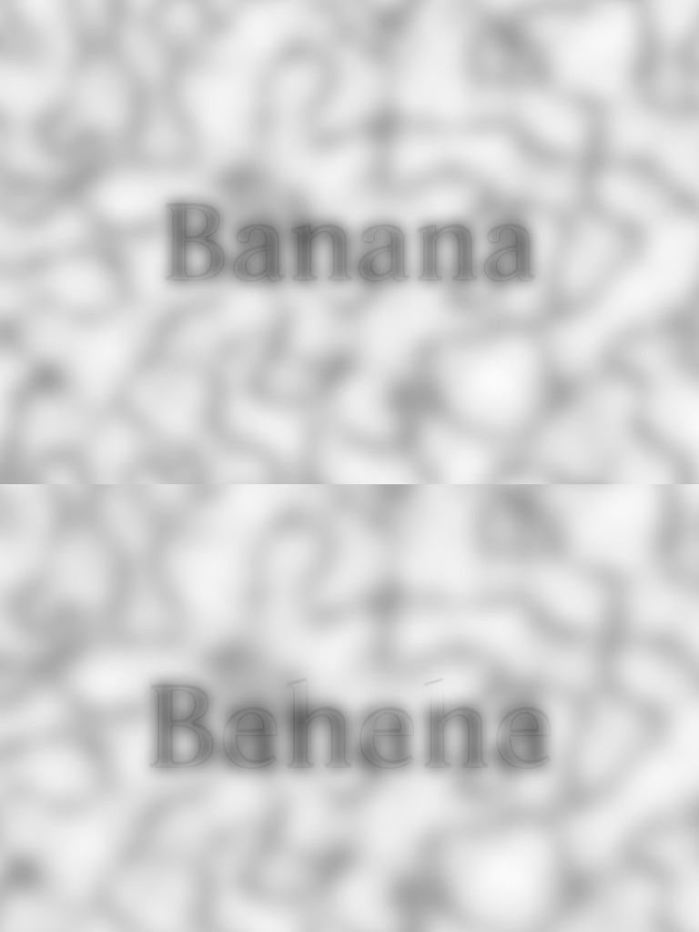 Banana and Behehe | PDF