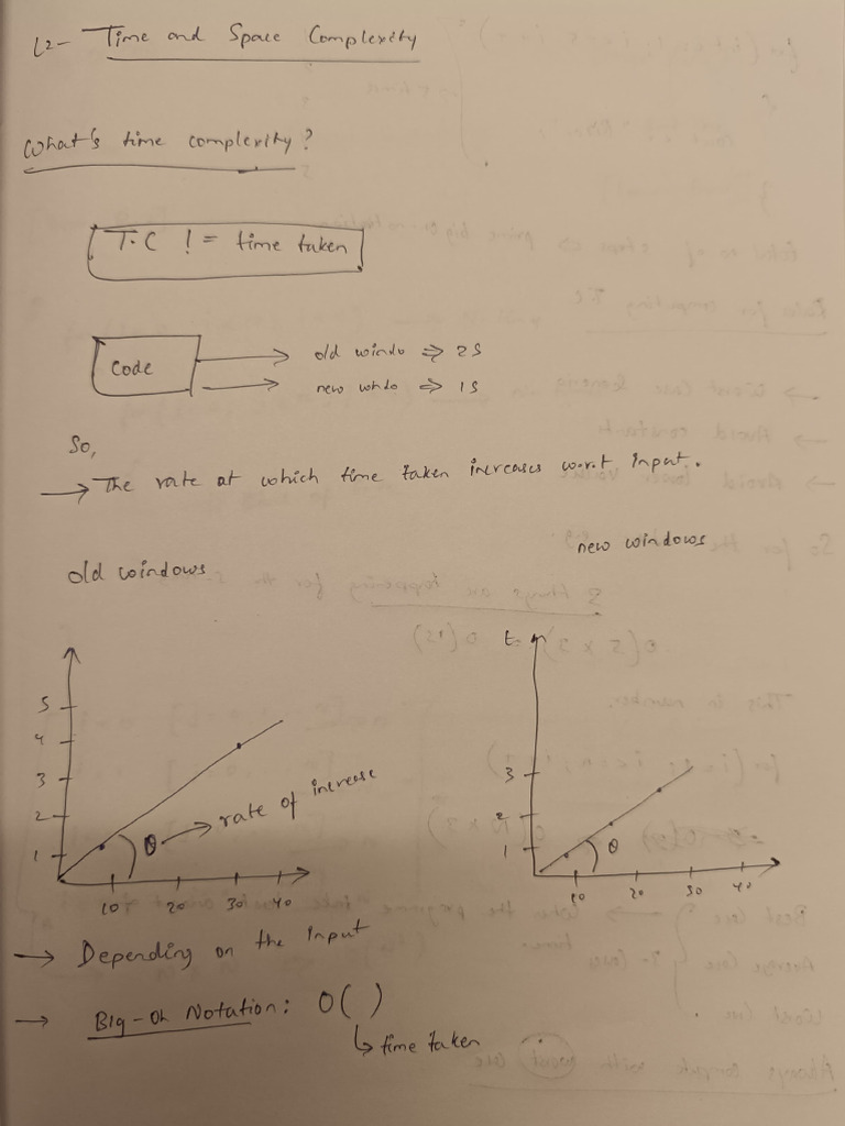L2. Time and Space Complexity | PDF