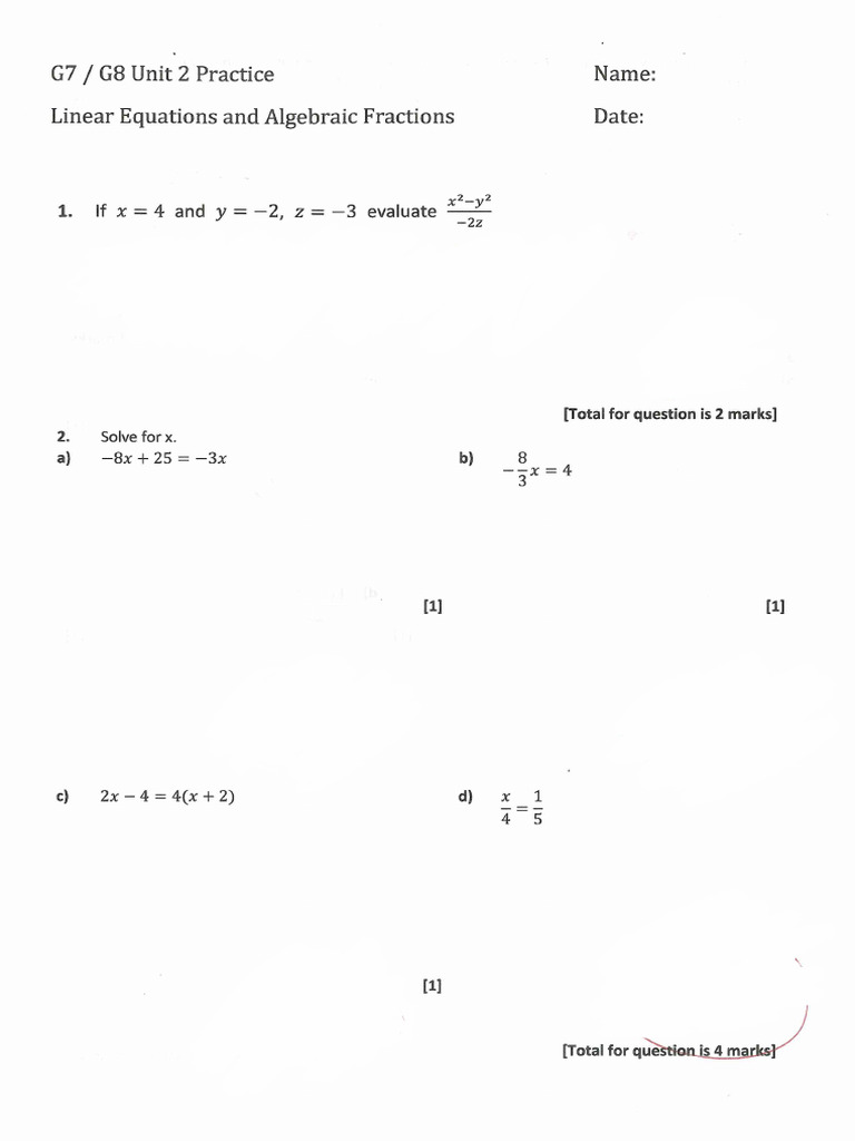 Unit 2 Practice Answers | PDF