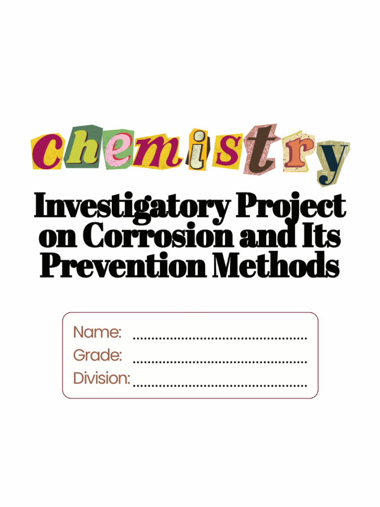 Chemistry Print | PDF