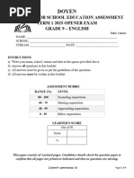 Grade 8 English Notes | PDF
