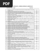 Checklist of Statutory Compliance 1 | PDF