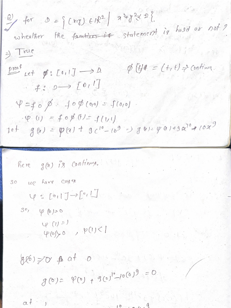 Calculus Theorem | PDF