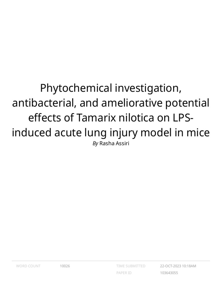 Phytochemical Investigation Antibacterial 250108 154005 | PDF
