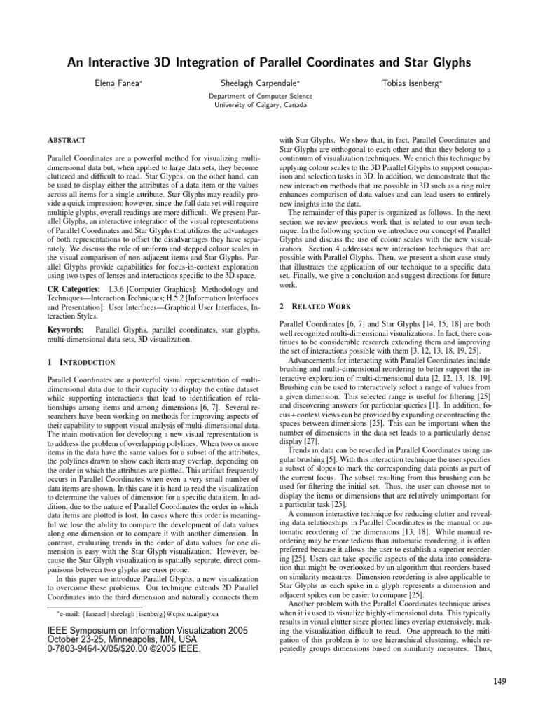 An Interactive 3d Integration of Parallel Coordinates and Star g | PDF ... An Interactive 3d Integration of Parallel Coordinates and Star g | PDF ...