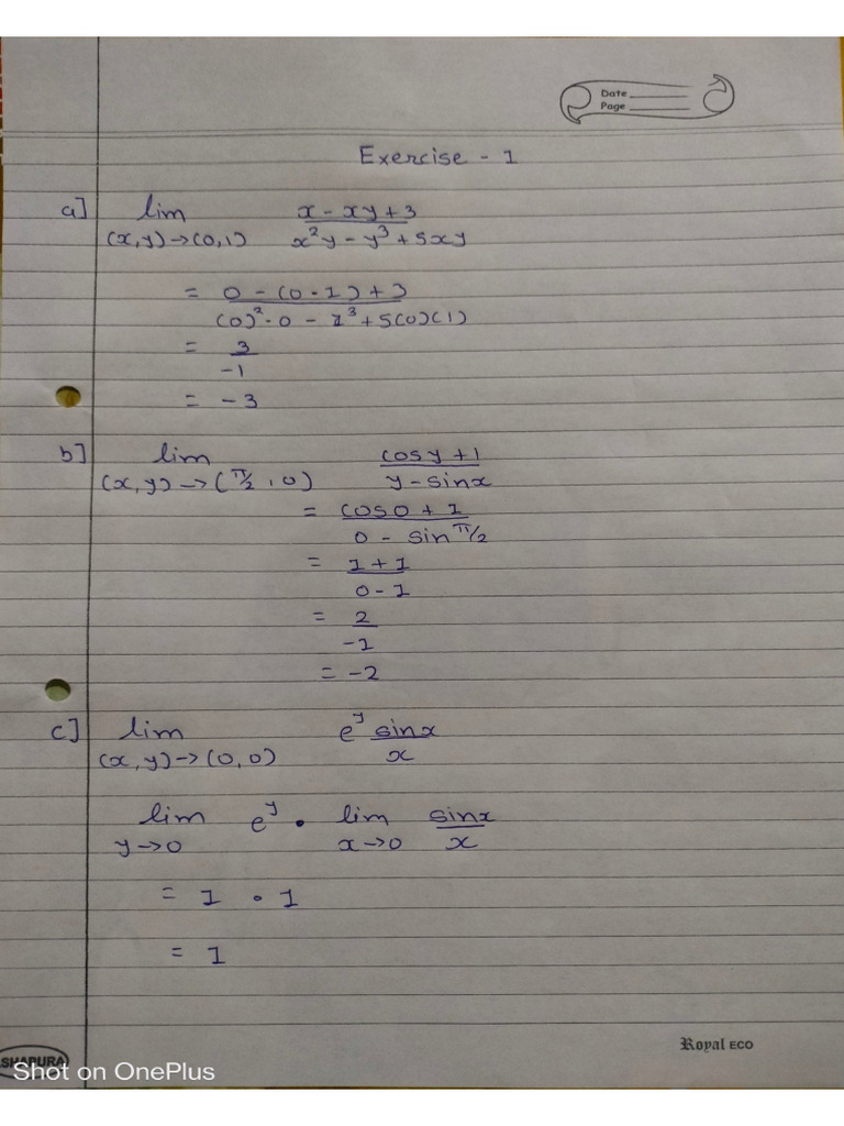 Tutorial 3 Solution | PDF