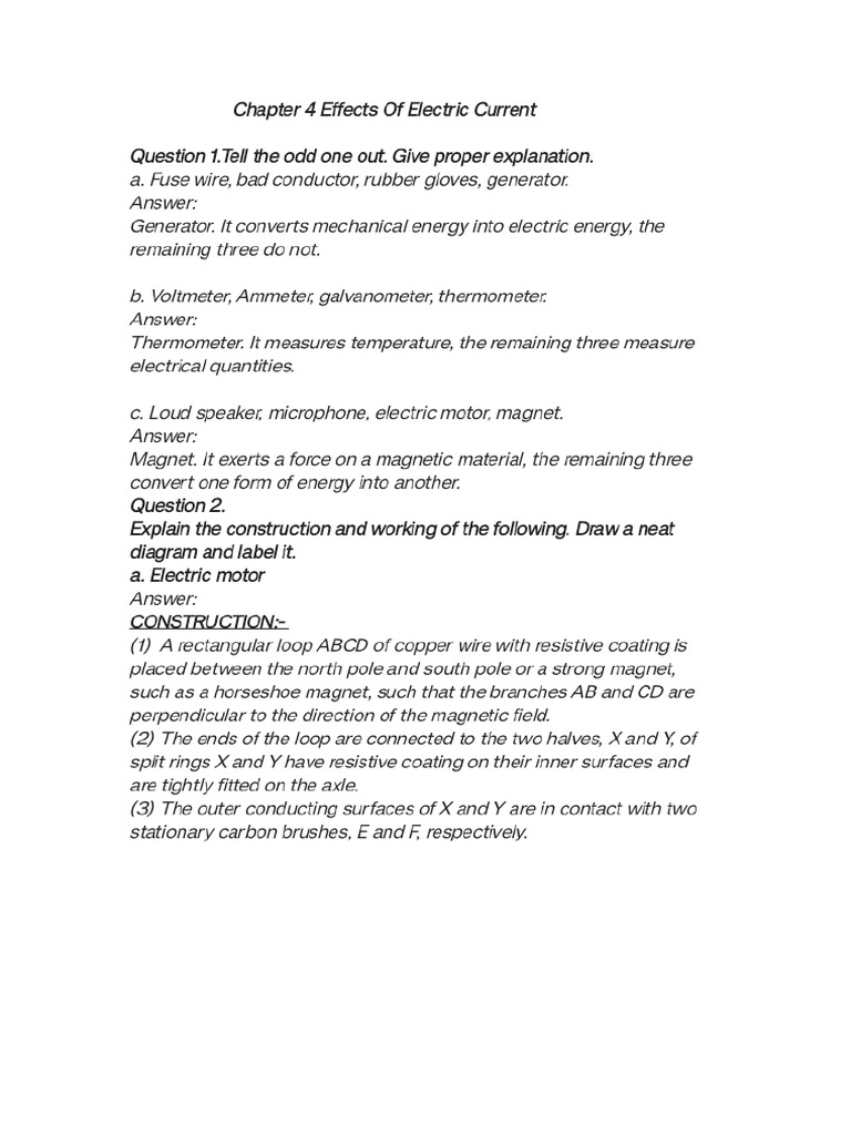 Class 10 Science 1 Chapter 4 | PDF