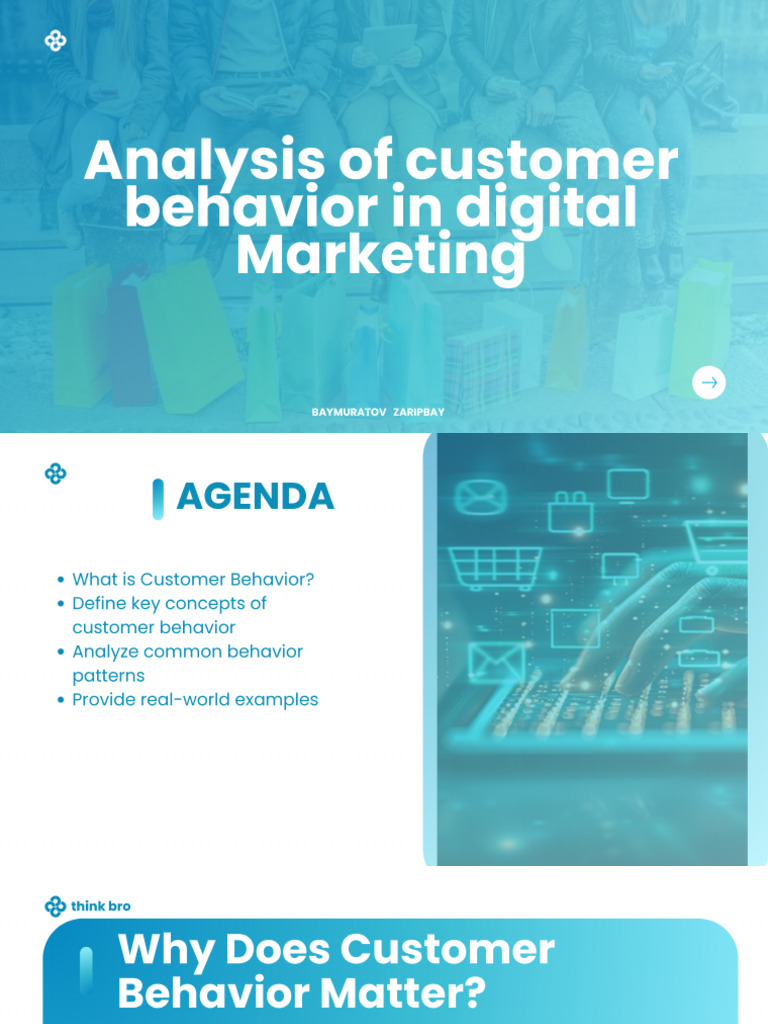 Customer Behavior. | PDF