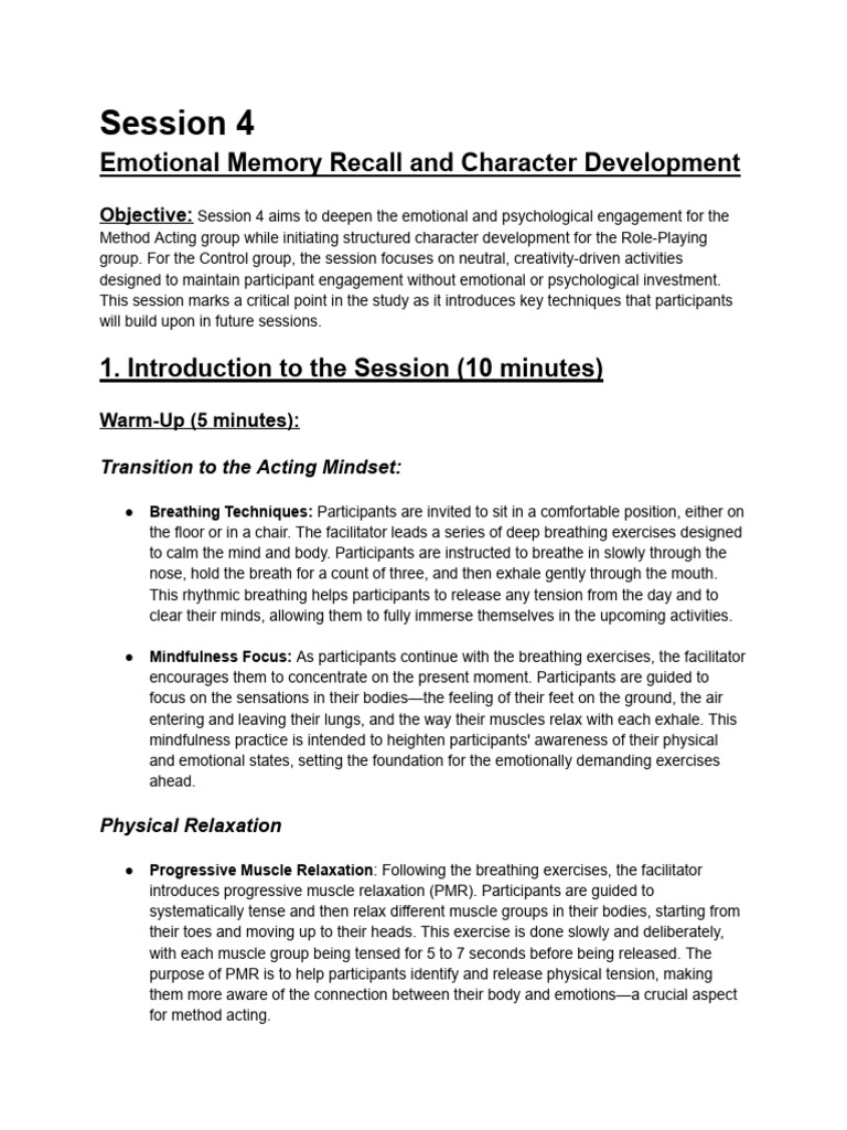 Session 4 | PDF | Creativity | Emotions