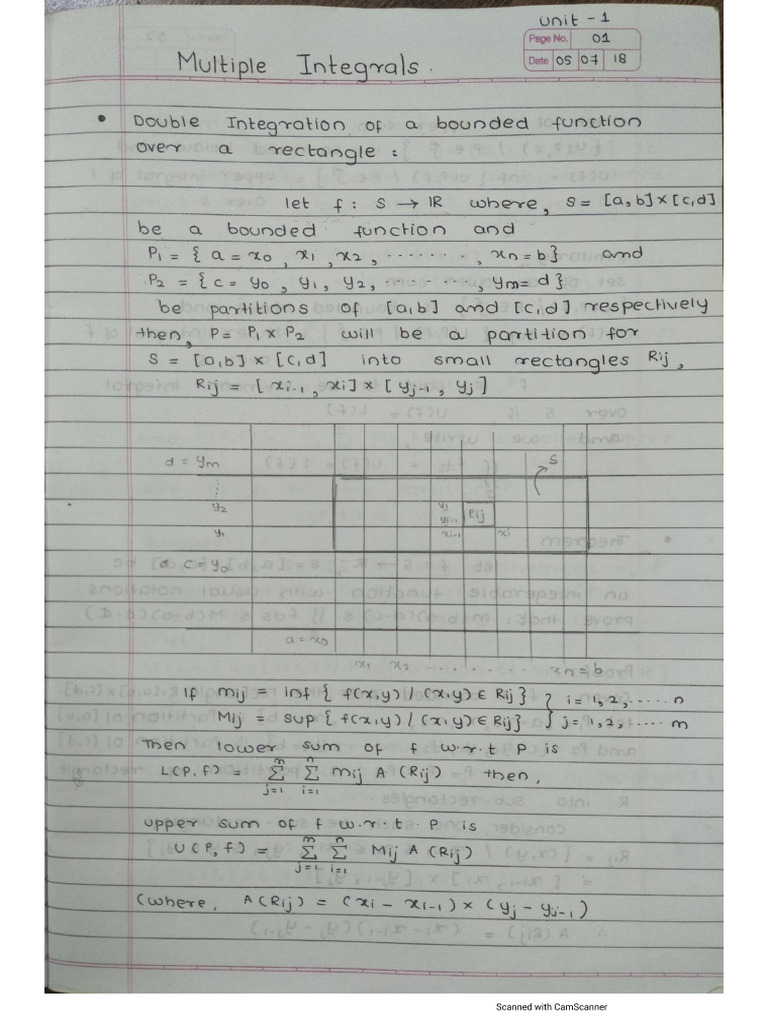 TY - MATHS 1 (Unit 1) | PDF