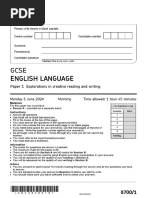 AQA GCSE English Language Paper 1 Guide | PDF